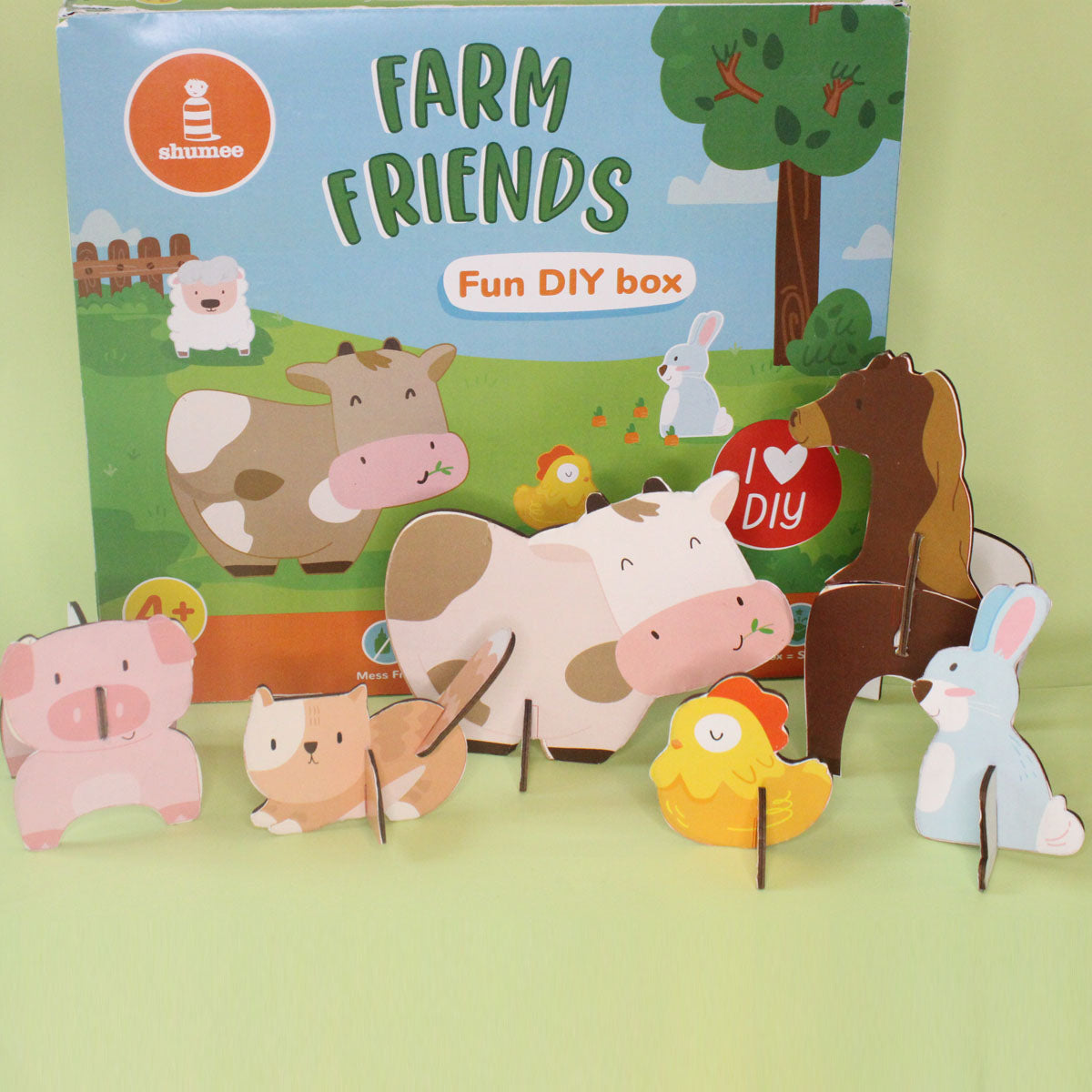 DIY Farm Friends 3D Activity Box (4-7 years) – Shumee