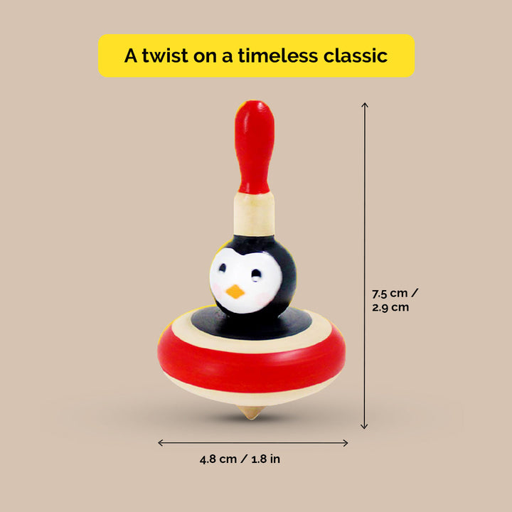 Animal Spin Tops Toy for Kids | Animal - Spinning & Battling Tops - Shumee