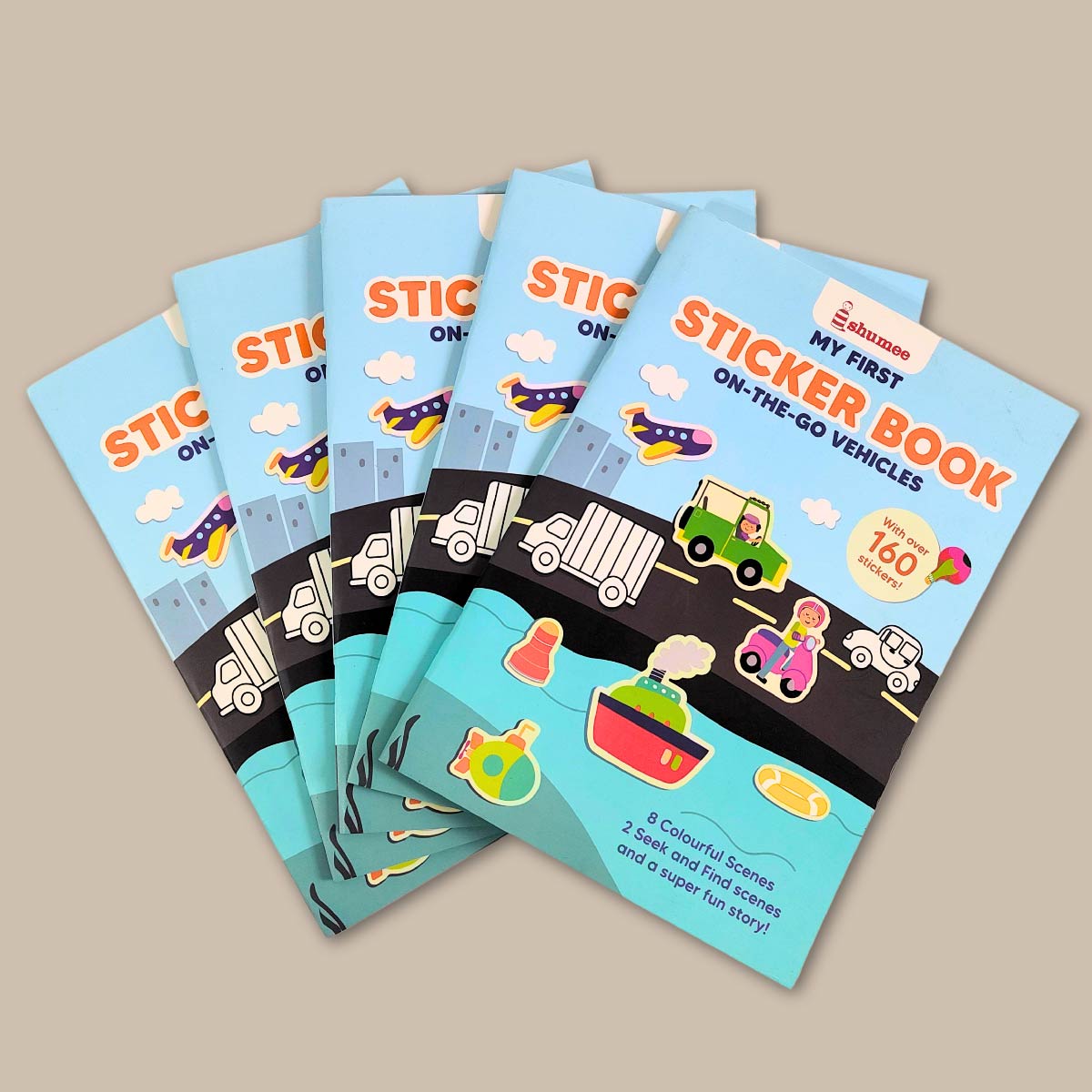Buy Vehicle Sticker Book - Pack Of 5 (25% Off) – Shumee